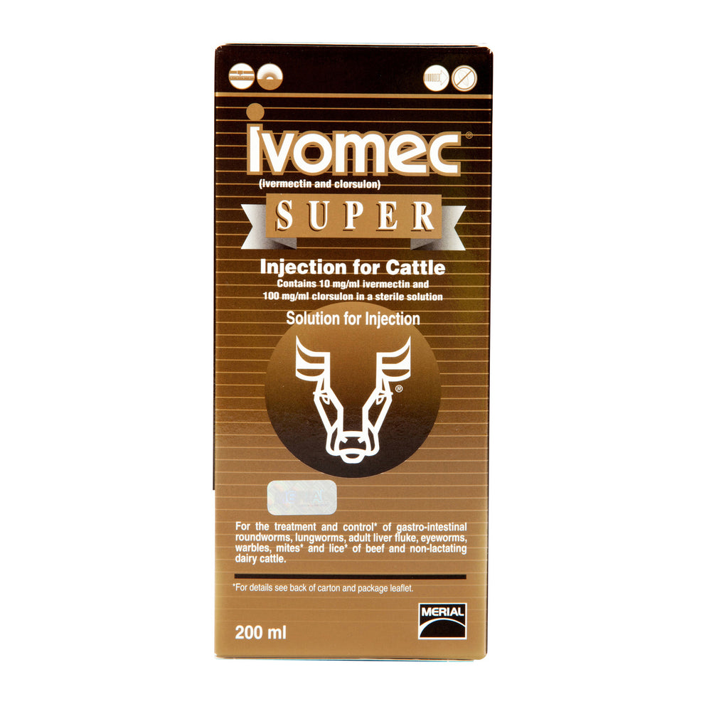 Ivomec Super Injection for Cattle – Quinn's Chemist