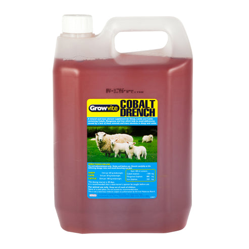 Growvite Cobalt Drench 5L – Quinn's Chemist